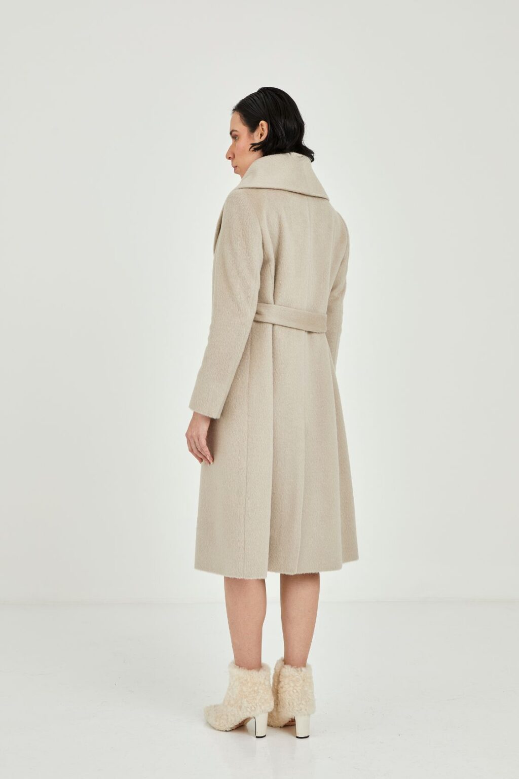 Suri Beige long coat - Tom Gutie